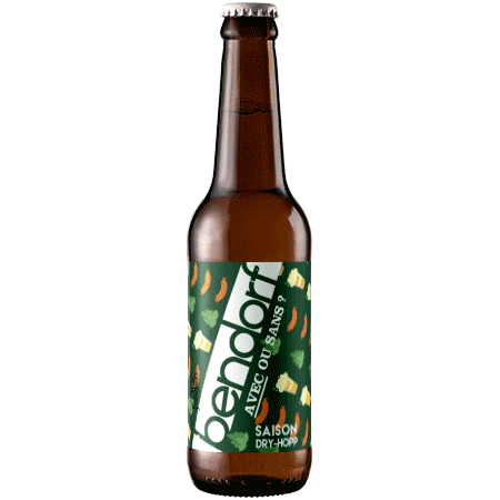 Bière Avec ou Sans ? Oyéé Avec - Saison Dry-Hop - Brasserie Bendorf