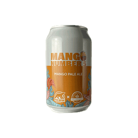 Mango Number 5 - Bière Pale Ale à la mangue - Brasserie 90 Bpm