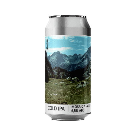 Bière Cold IPA - Houblons Mosaic et Talus - Brasserie Popihn