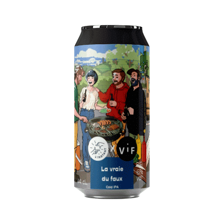 La Vraie du Faux – Bière Cold IPA - Brasserie L’Instant